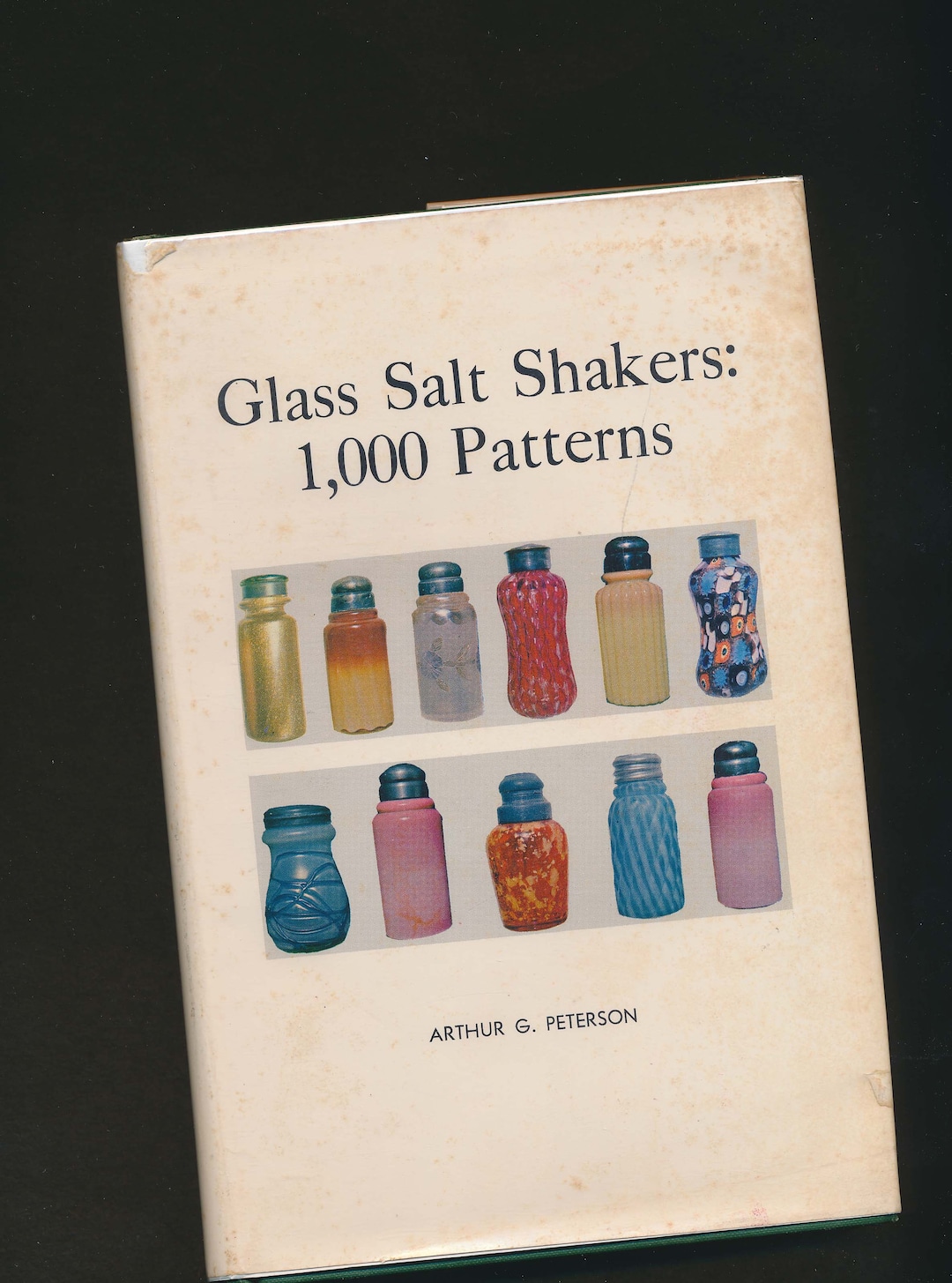 Glass Salt Shakers, 1000 Patterns, Arthur Peterson, Signed, Collector's ...