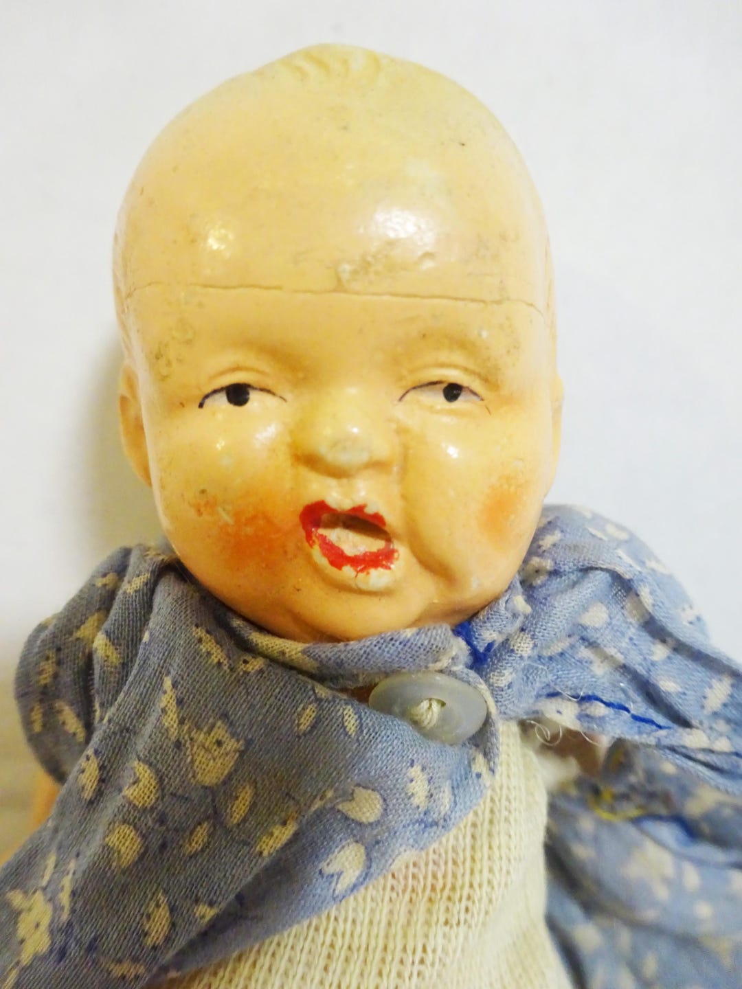 Distressed Jointed Crying Doll and Distressed Doll Clothes, Made in ...