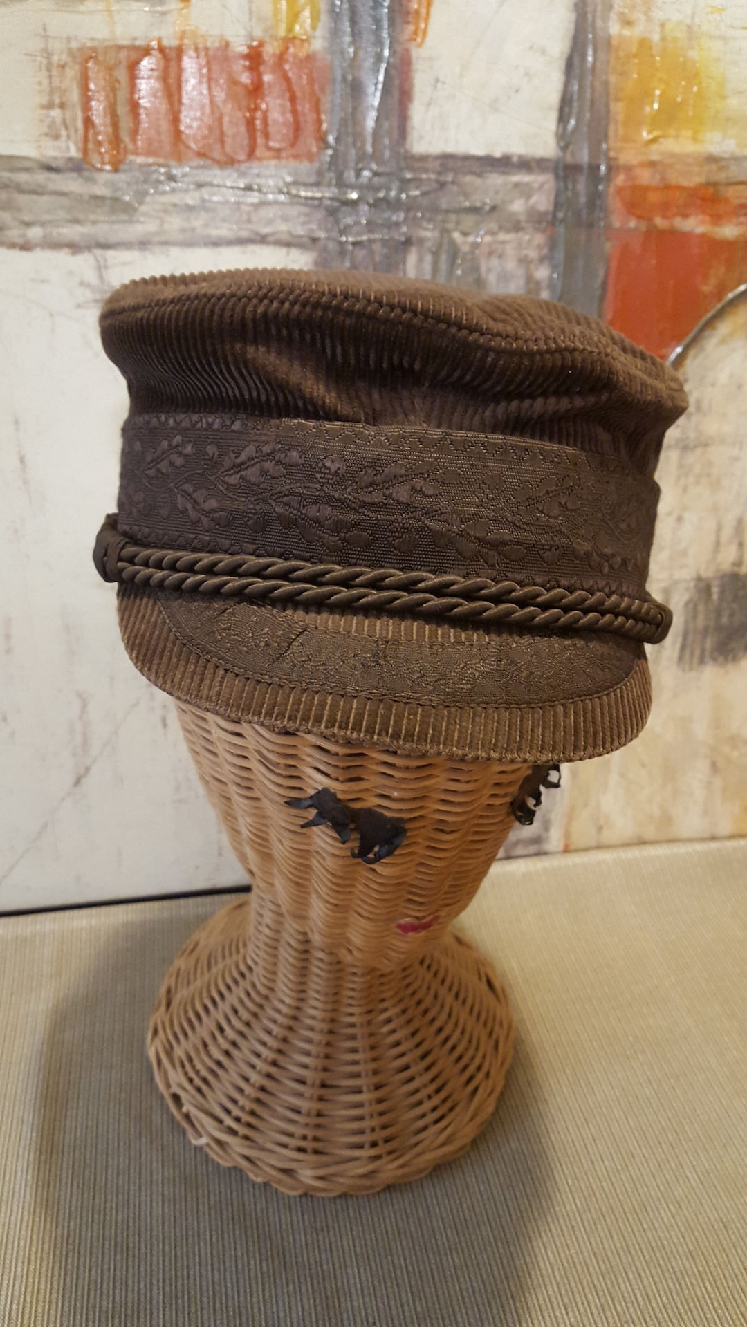 Prince Heinrich Cap, Brown Corduroy, - Etsy