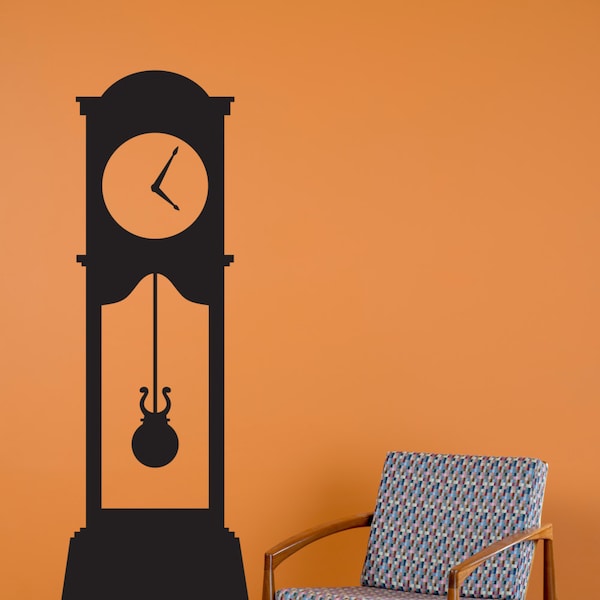 Clock Wall Decal - Etsy