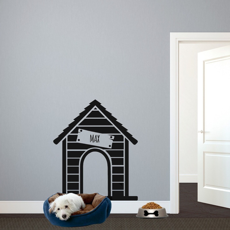 Vinyl Dog Decal - Etsy