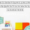 Educational Number Chart With Counting Icons Wall Decal Custom Vinyl ...