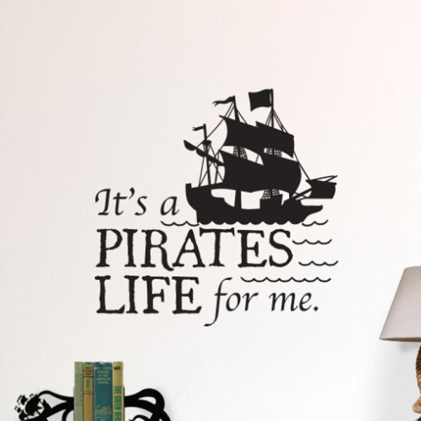Pirate Wall Decals - Etsy