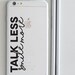 Talk Less Smile More - Aaron Burr Musical Quote Vinyl Decal for Laptops ...