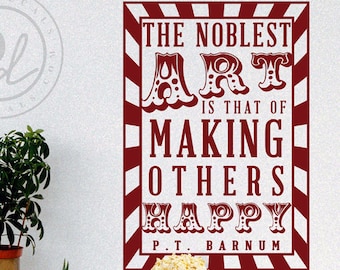 The Greatest Showman Vinyl Wall Decals I've Got a Million - Etsy