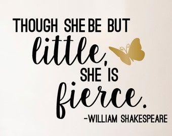 Little but Fierce - Etsy