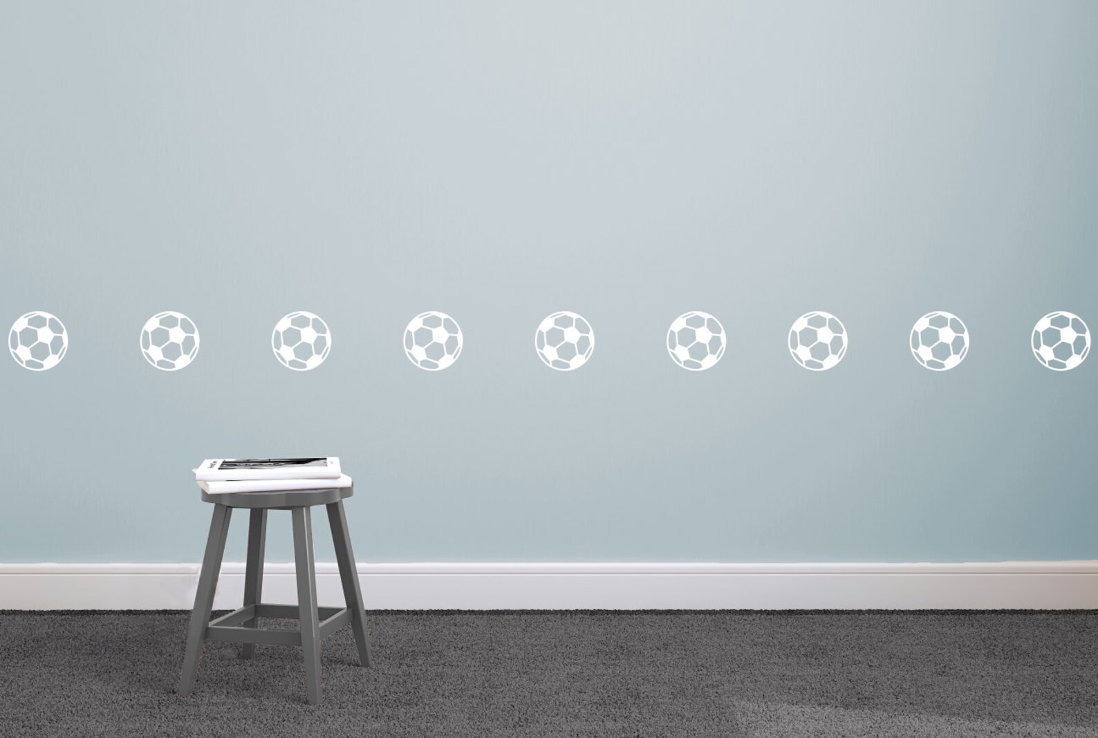 Soccer Ball Pattern Repeatable Sports Decal Pattern Designs | Etsy