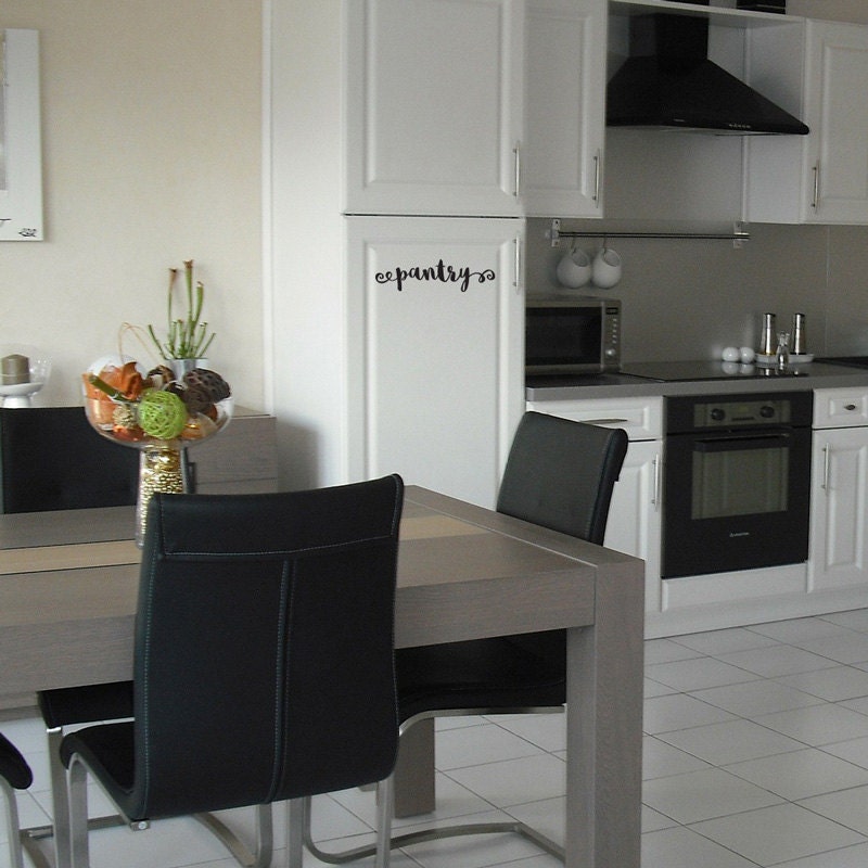 Kitchen Pantry Sign Pantry Wall Quote Decals Stickers Decor | Etsy