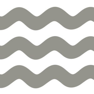 Wavy Chevron Wall Pattern - Wall Decal Custom Vinyl Art Stickers for ...