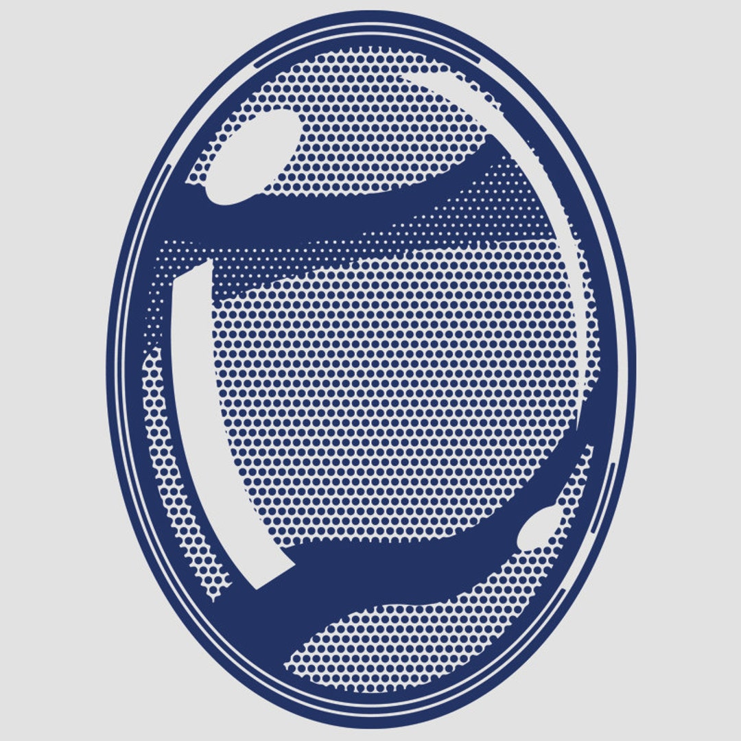 Halftone Mirror - Wall Art Vinyl Decal for Living Rooms, Bedrooms ...