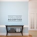 Challenge Accepted Quote – Vinyl Wall Decal, Motivational Decor - Etsy
