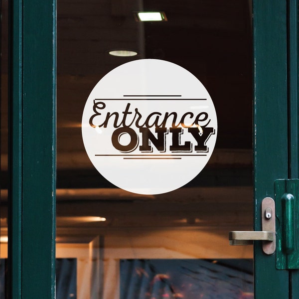 Employee Entrance Door Sign - Etsy