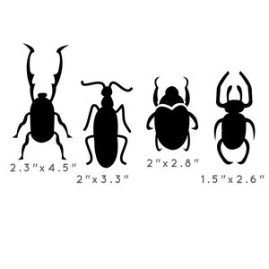 Bug Repeatable Wall Pattern Decal - Wall Decal Custom Vinyl Art Sticker ...