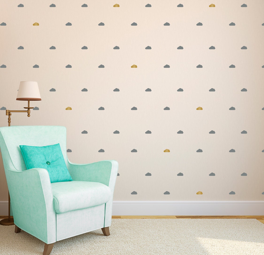 Clouds Tiny Wall Pattern Decal Pattern Design Wall Decal - Etsy