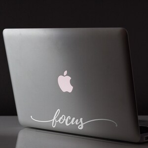 Focus Quote Decal - Typographic Inspirational Motivational - Wall Decal ...