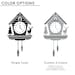 Rustic Cuckoo Clock Wall Decal Custom Vinyl Art Stickers for Interiors ...
