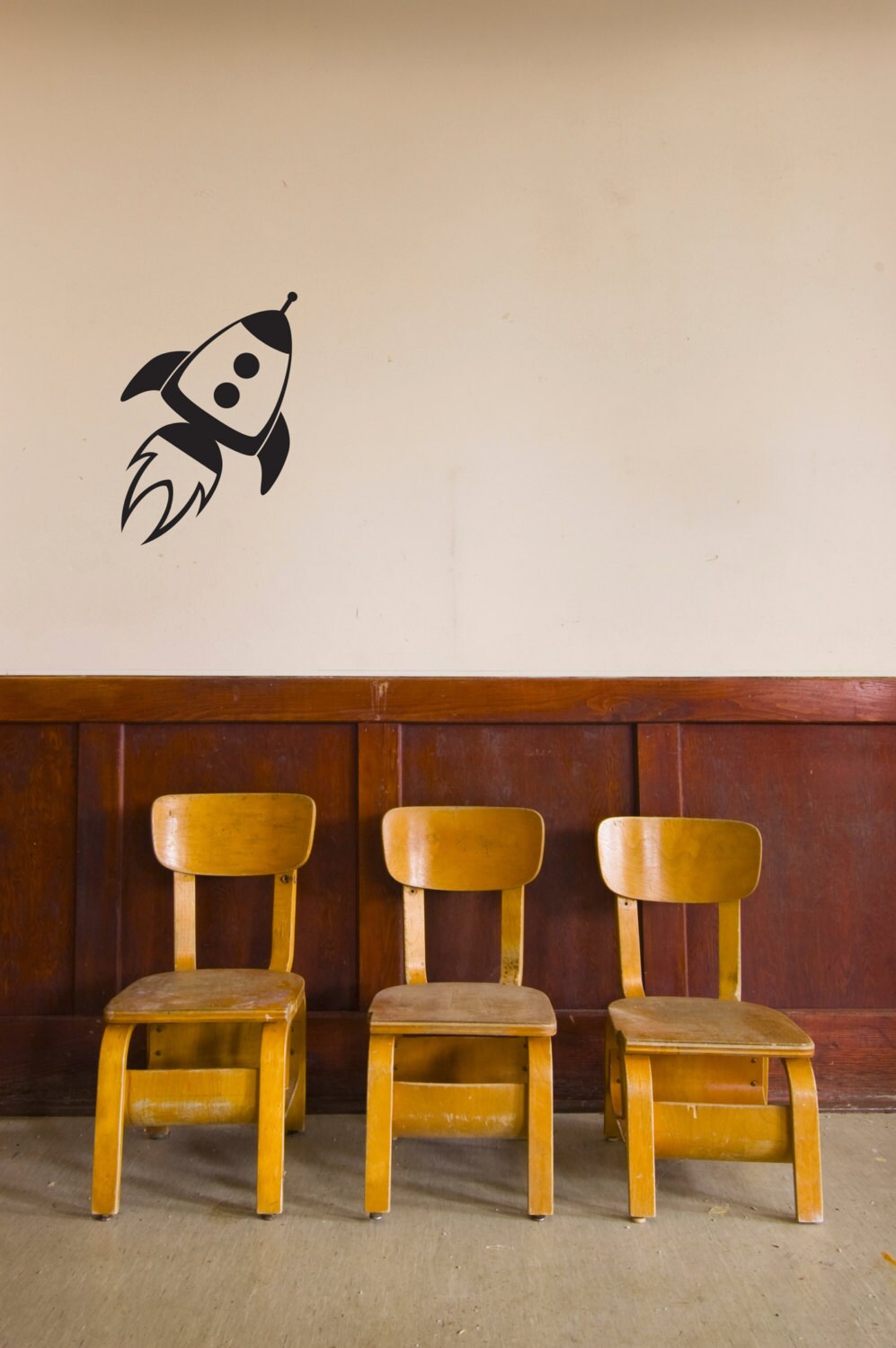 Cute Space Rocket Vinyl Wall Art Decal Custom Stickers - Etsy