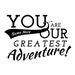 Personalized Adventure Quote Wall Decal Custom Vinyl Art - Etsy