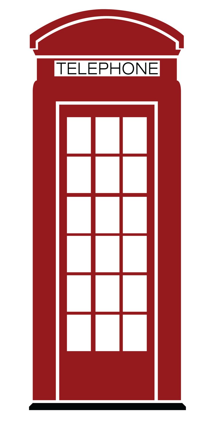 Geographical Landmark UK British Icon London Phone Booth-wall - Etsy
