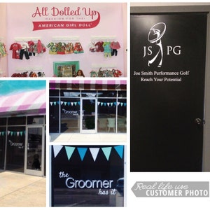 Medium Custom Personalized Professional Business Name and Logo - Wall ...