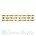100 8 Point Stars One Hundred .75 Inch Gold Star Stickers for Arts and ...