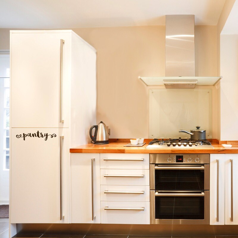 Kitchen Pantry Sign Pantry Wall Quote Decals Stickers Decor | Etsy