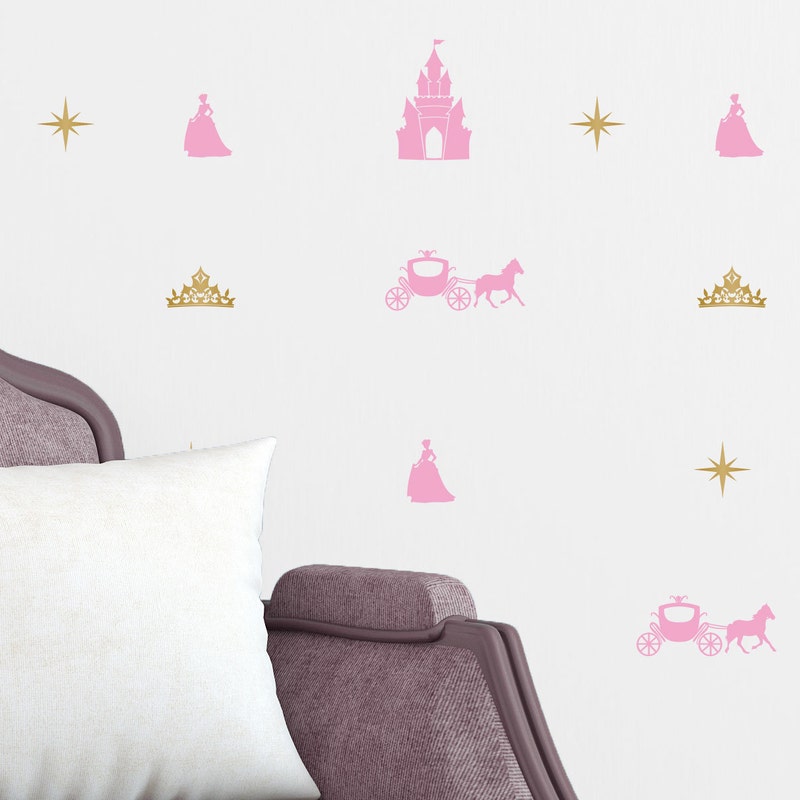Princess Wall Decal - Etsy
