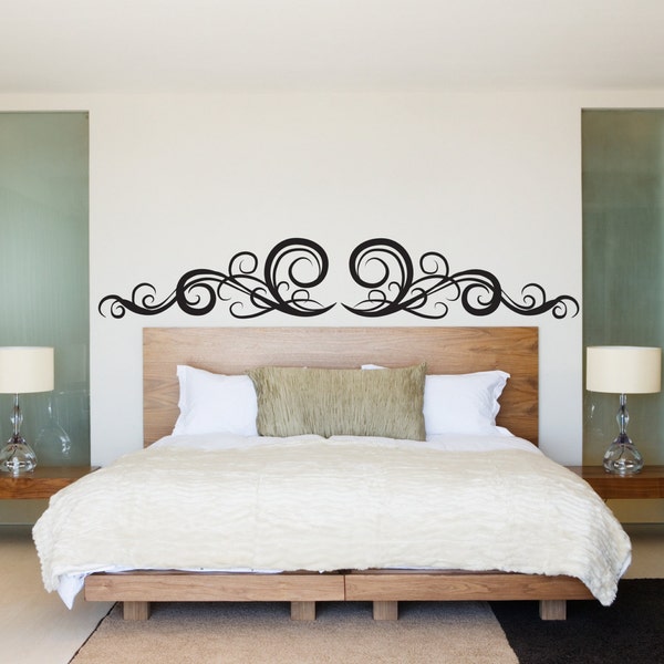 Swirl Vinyl Decal - Etsy