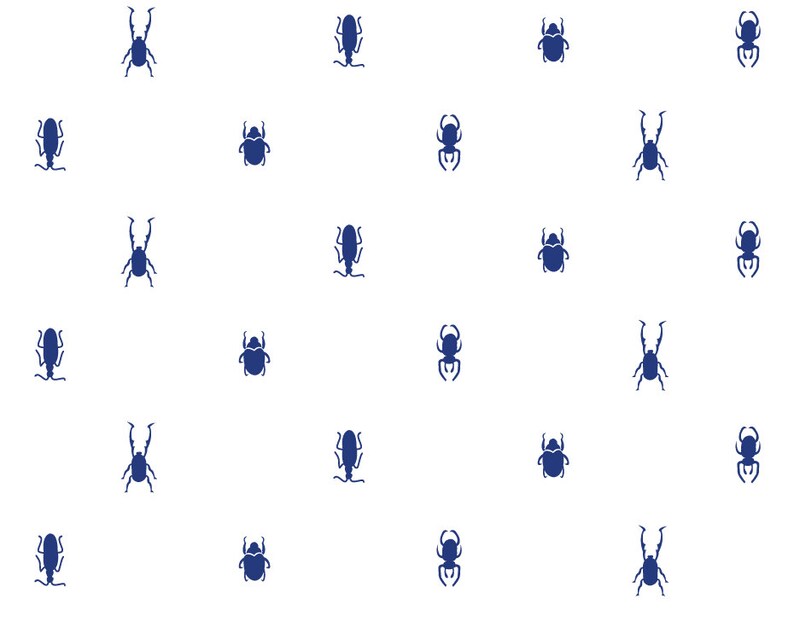 Bug Wall Decal – Repeatable Insect Pattern, Custom Vinyl Art - Etsy