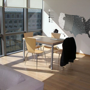 X-large United States Time Zone Map MULT-COLOR - Wall Decal Custom ...