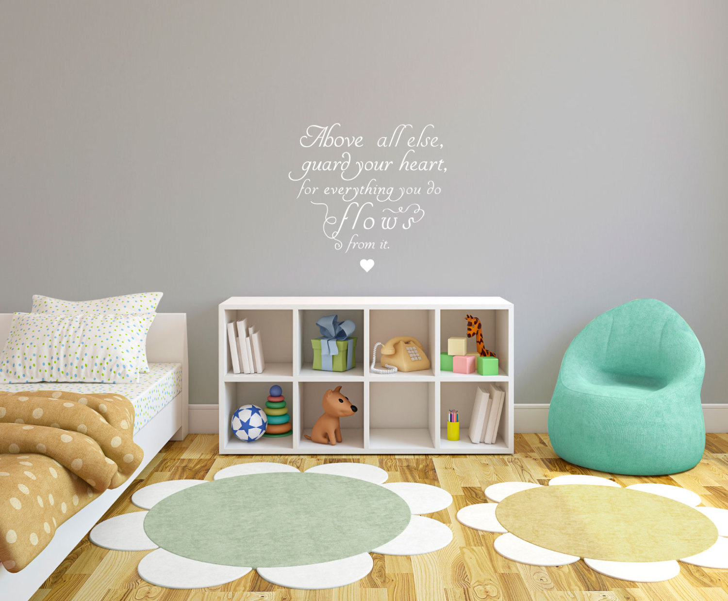 Guard Your Heart Quote Wall Decal Custom Vinyl Art Stickers - Etsy