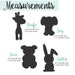 Cute Chalkboard Animal Silhouettes Decals Wall Decal Custom Creative ...