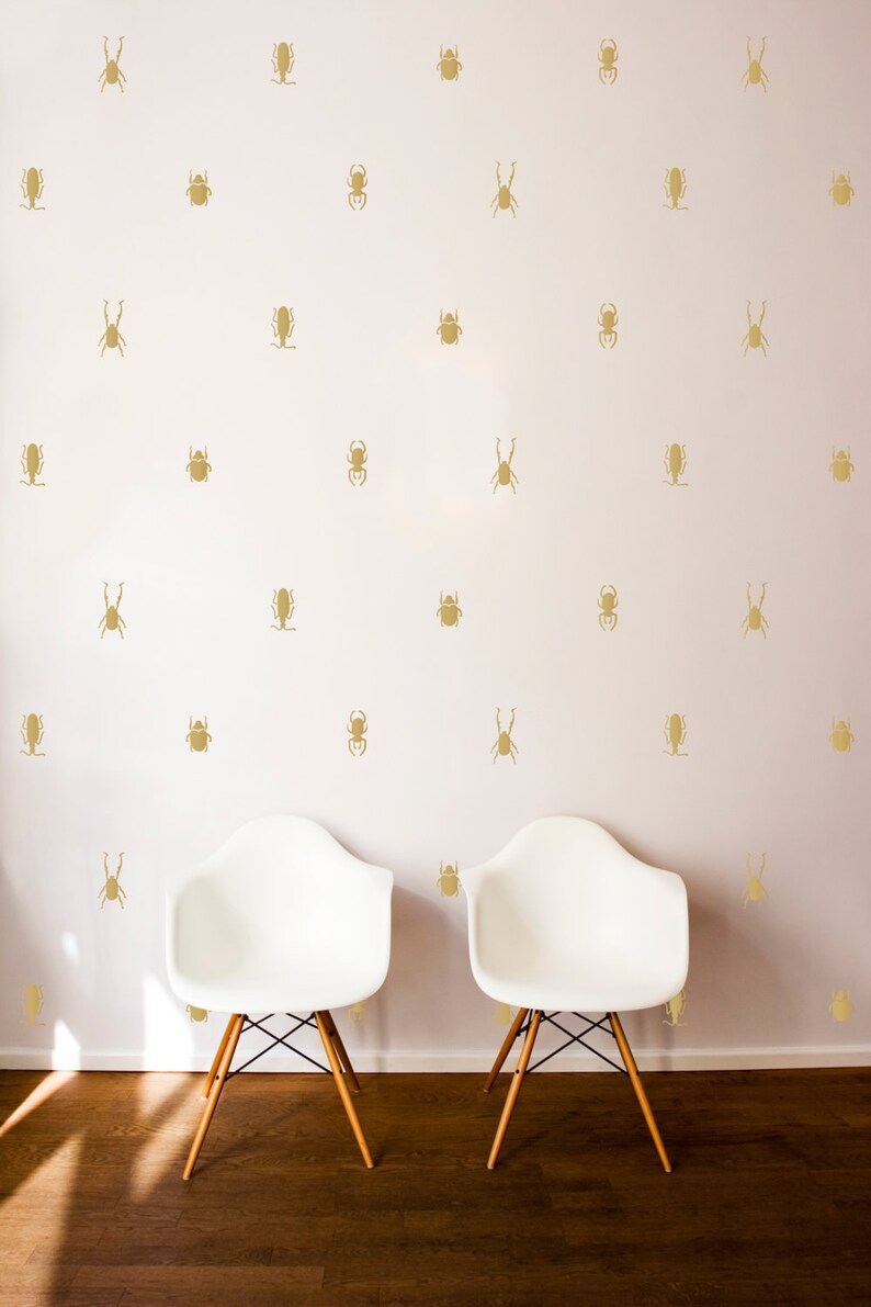 Bug Repeatable Wall Pattern Decal Wall Decal Custom Vinyl - Etsy