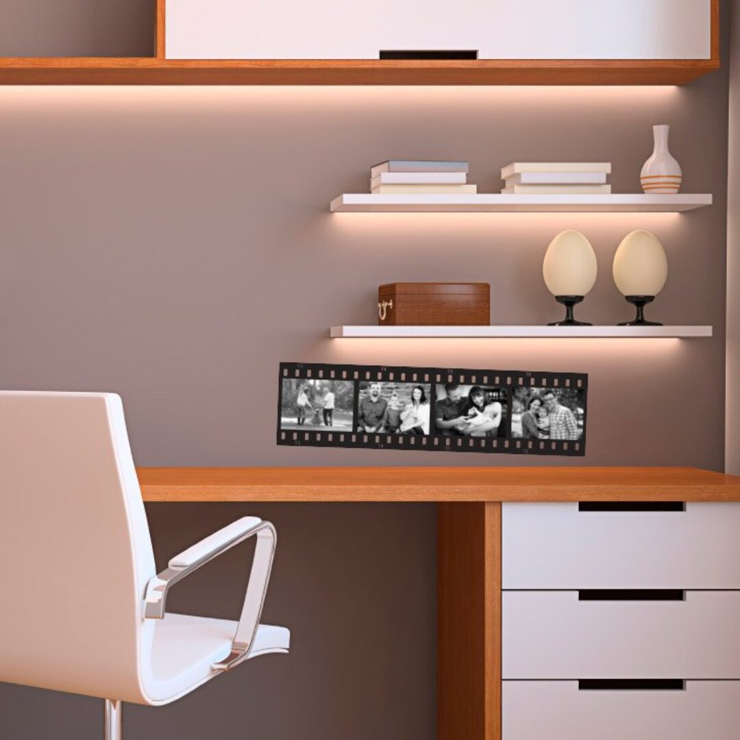 Film Strip Style Frame • Small • Wall Decal Custom Vinyl Art Stickers ...