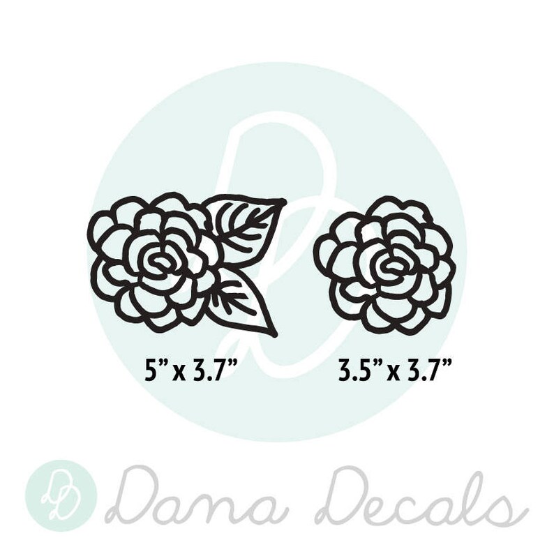 Playful Floral Pattern - Wall Decal Custom Vinyl Flower Pattern for ...