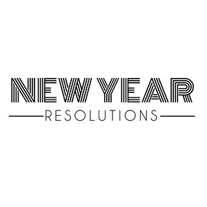 New Years Resolution Board New Years Wall Decal Custom Vinyl Art ...