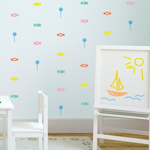 Candy Tiny Wall Pattern Decal - Pattern Design - Wall Decal Custom ...