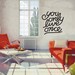 You Only Live Once Quote Wall Decal Custom Vinyl Art Stickers for Homes ...