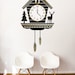 Rustic Cuckoo Clock Wall Decal Custom Vinyl Art Stickers for Interiors ...