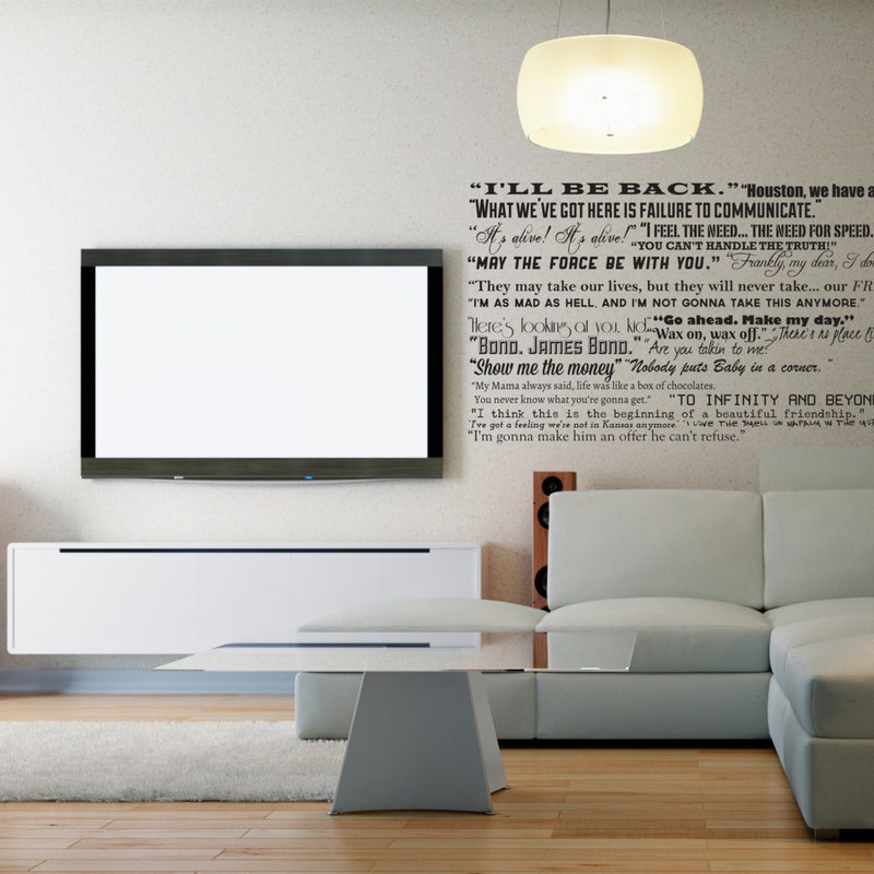 Movie Quote Art - Etsy