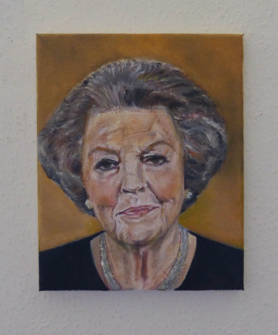 Her Royal Highness Princess Beatrix, Original Painting - Etsy