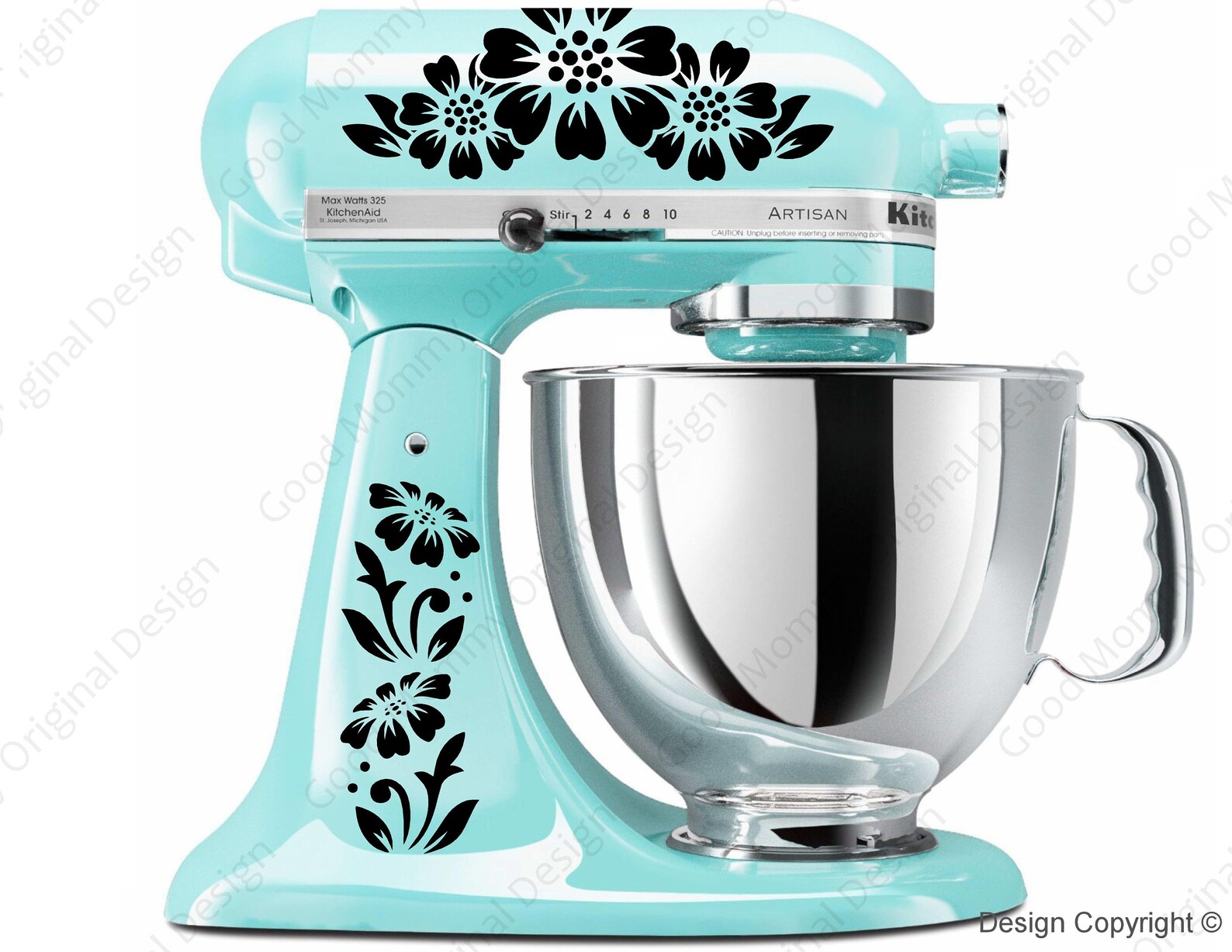 Decal Kit - Floral Print / Daisy Cluster - YOUR COLOR CHOICE - for Your ...