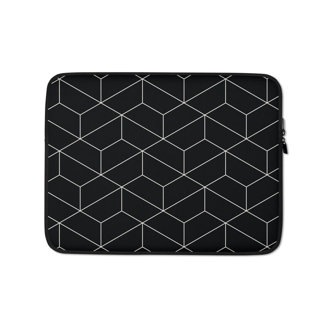 Black Hexagon Laptop Sleeve - Etsy