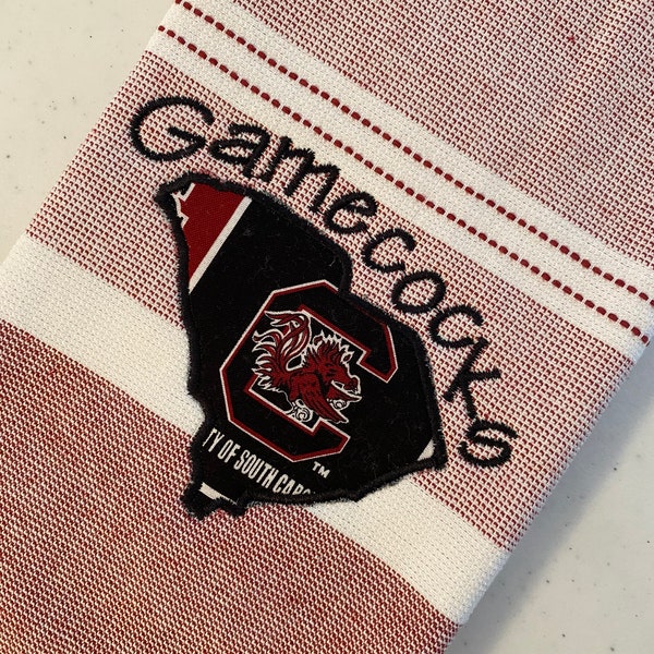 Gamecock Hand Towel - Etsy