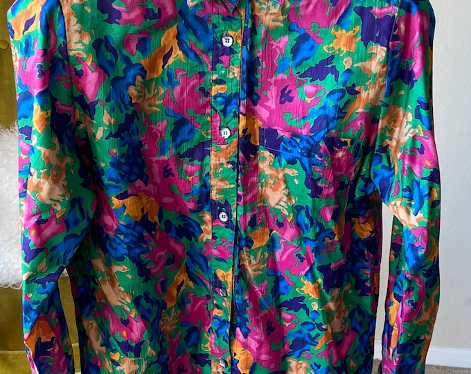 80's Men's Button-up Maxx FM Button-up Made in USA - Etsy