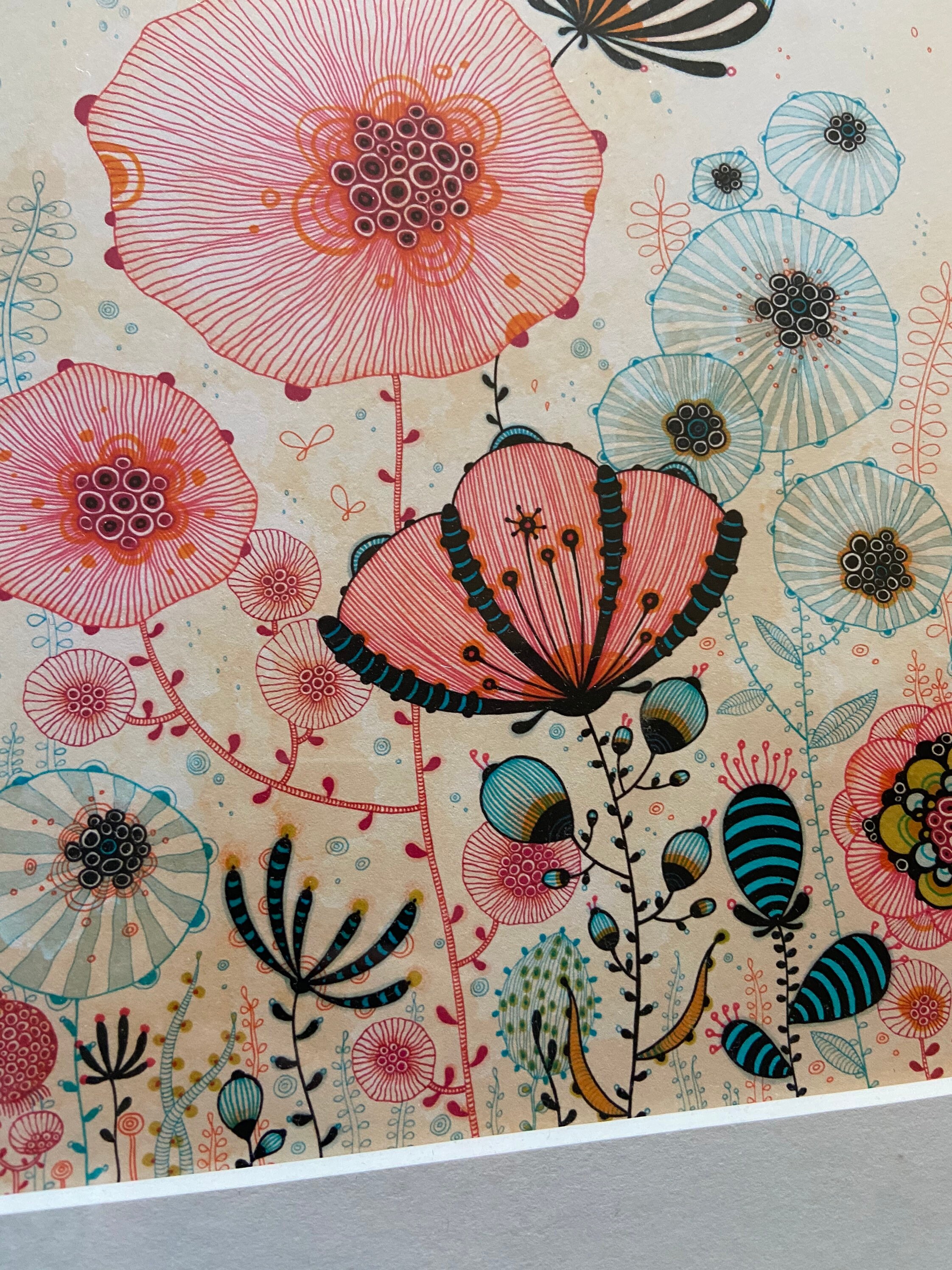 Danah Kim Original Flower Art 2013 - Etsy