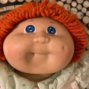 1985 Vintage Red Head Cabbage Patch Signed by Xavier Roberts Made by ...