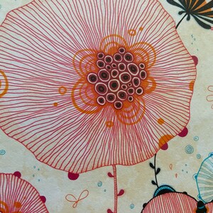 Danah Kim Original Flower Art 2013 - Etsy