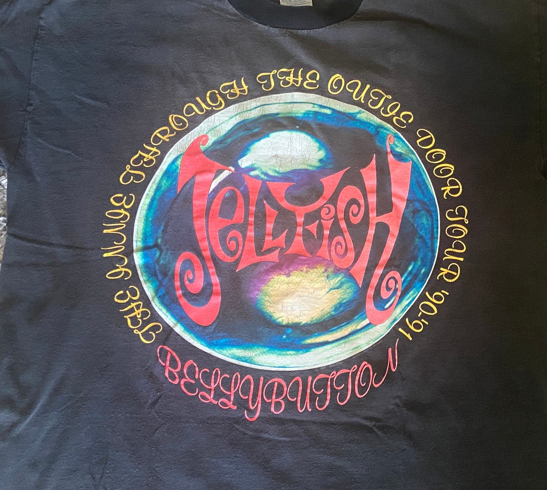 1990/1991 Jellyfish Band Concert T Shirt One Size Andy Strumer, Roger ...