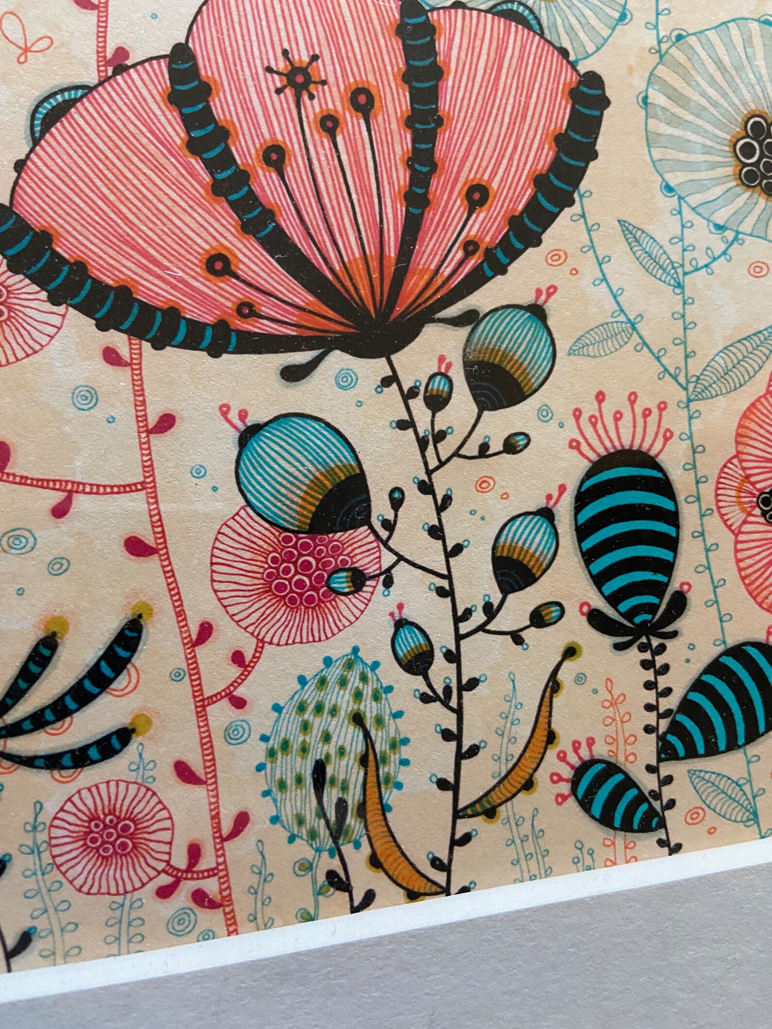 Danah Kim Original Flower Art 2013 - Etsy